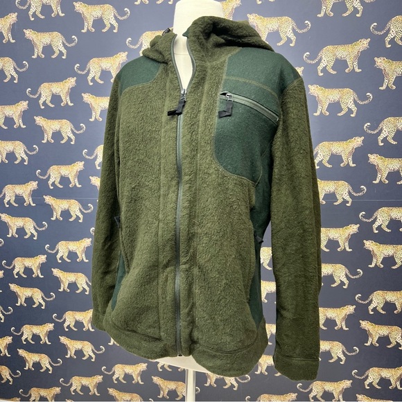 Snow Peak | Jackets & Coats | Snow Peak Wool Zip Up Hooded Jacket ...